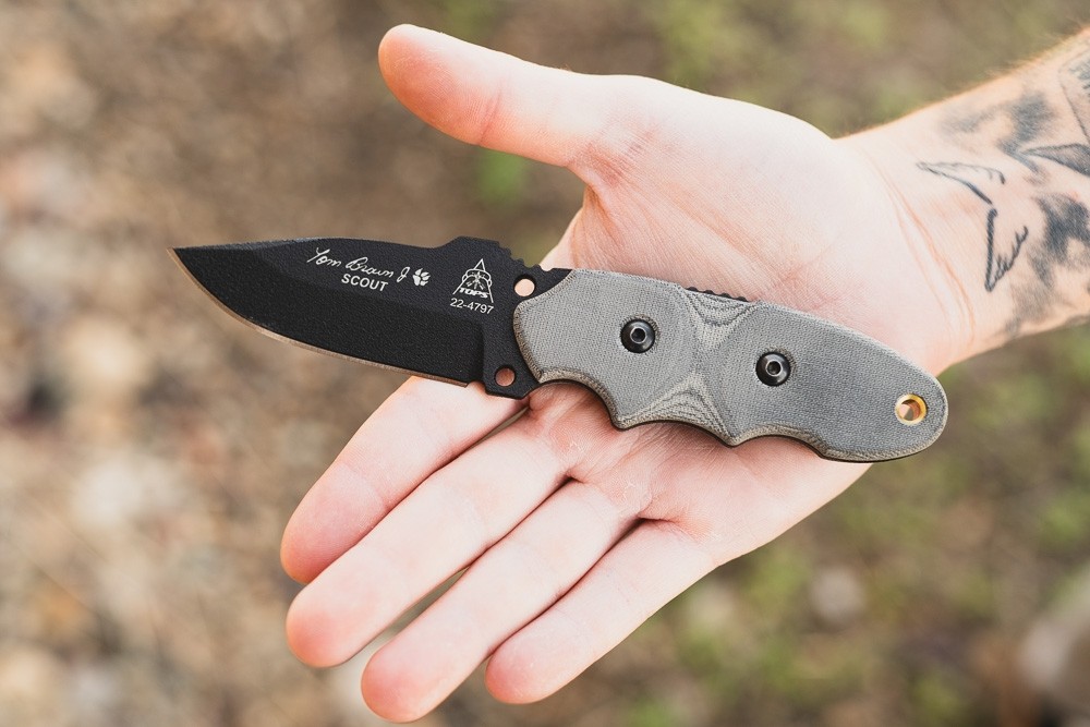 Tracker Scout Knife - TOPS Knives Tactical OPS USA