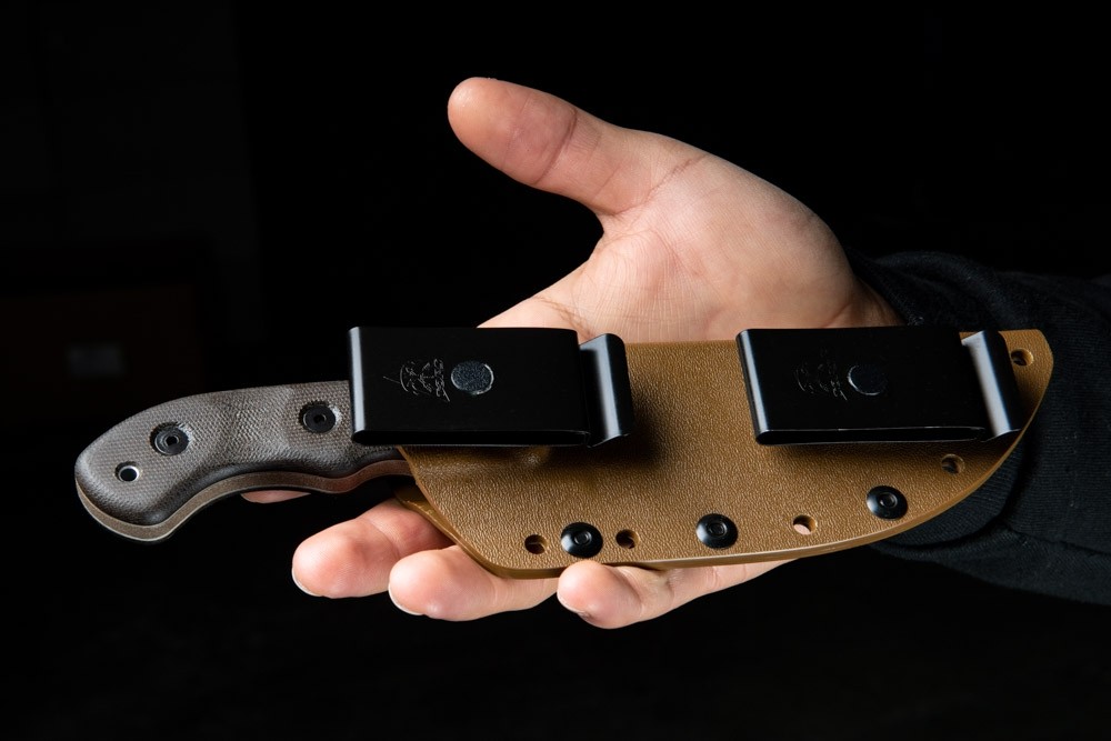 Tom Brown Tracker #2 Coyote Tan Knife - TOPS Knives Tactical OPS USA