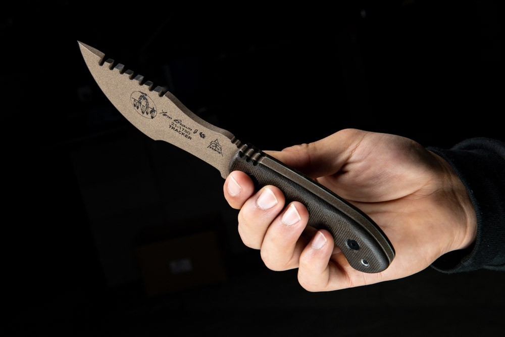 Tom Brown Tracker #2 Coyote Tan Knife - TOPS Knives Tactical OPS USA