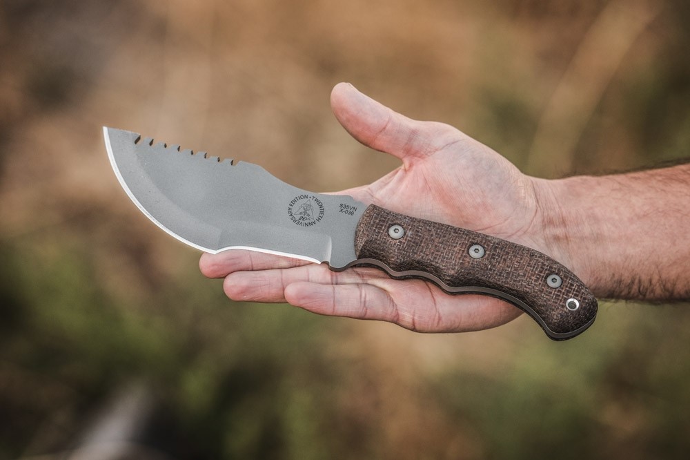 20th Anniversary Edition Tom Brown Tracker #3 Knife - TOPS Knives ...