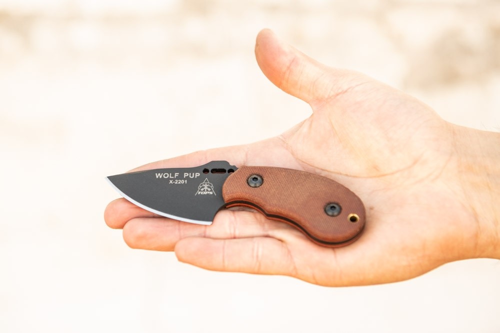 Wolf Pup Knife - TOPS Knives Tactical OPS USA