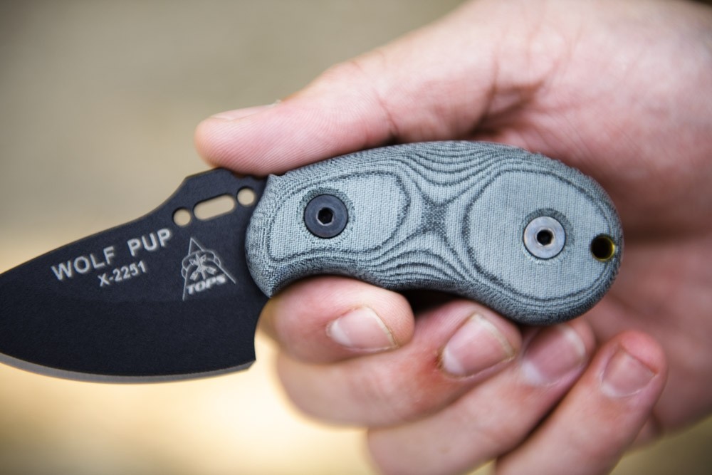 Wolf Pup Knife - TOPS Knives Tactical OPS USA