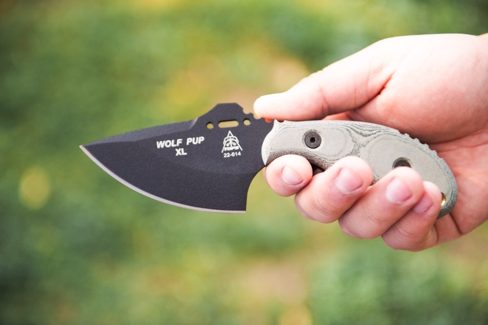 Wolf Pup XL Knife - TOPS Knives Tactical OPS USA