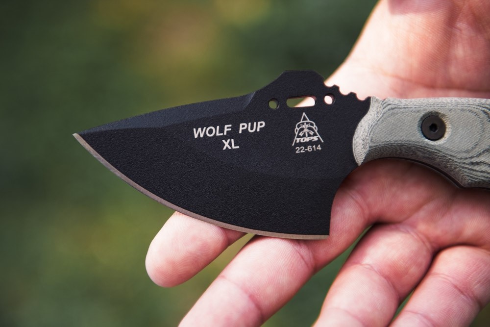 Wolf Pup XL Knife - TOPS Knives Tactical OPS USA